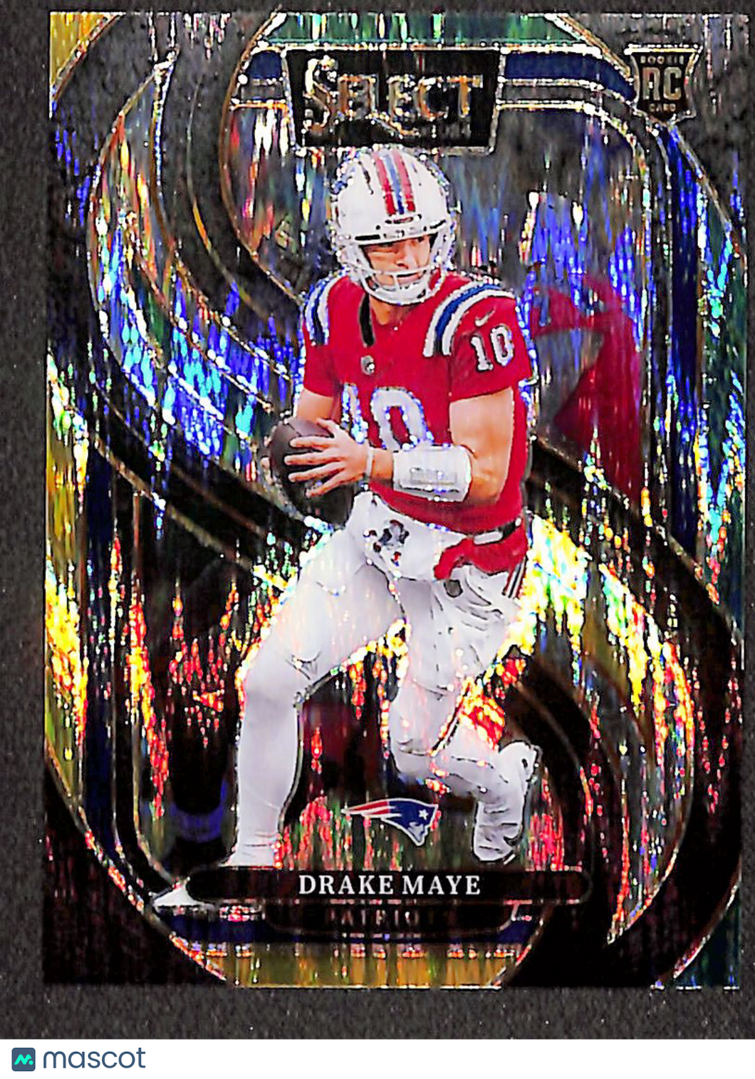 Drake Maye 2024 Panini Select Green Yellow #113 – The Sports Shaq