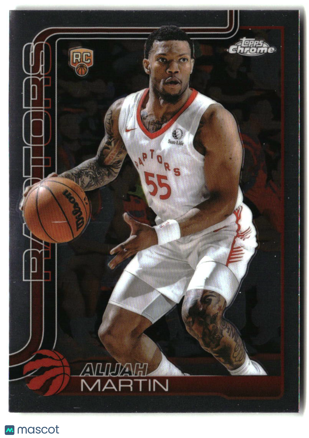 Alijah Martin 2025-26 Topps Chrome #290 – The Sports Shaq