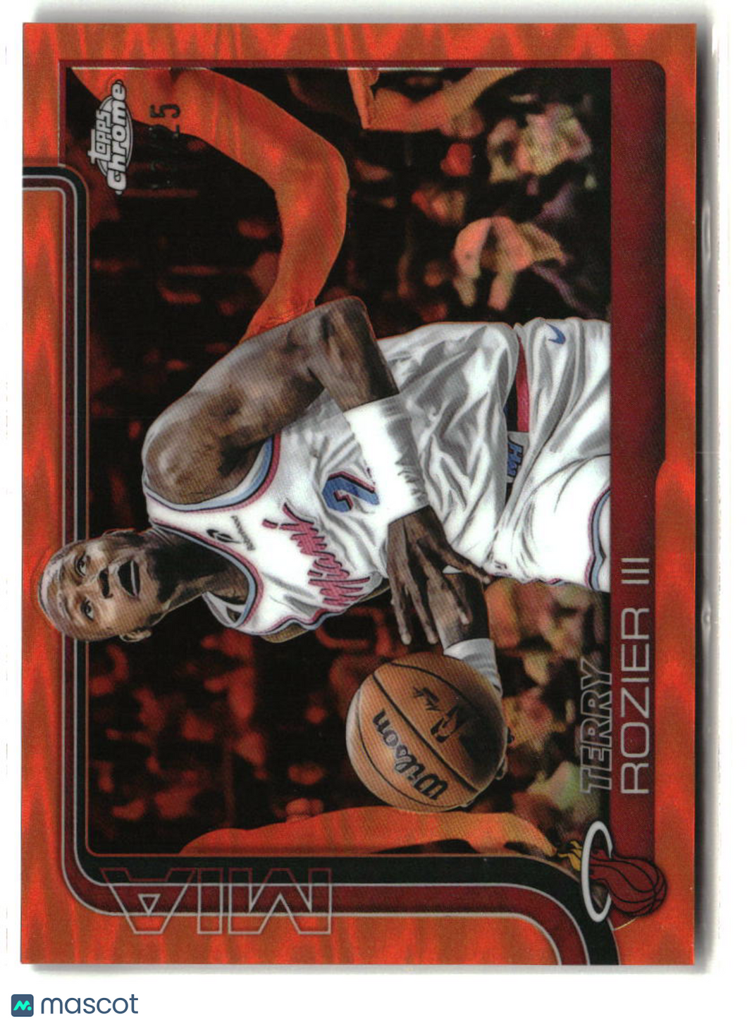 Terry Rozier III 2025-26 Topps Chrome Orange Refractor #112 #/25 – The ...